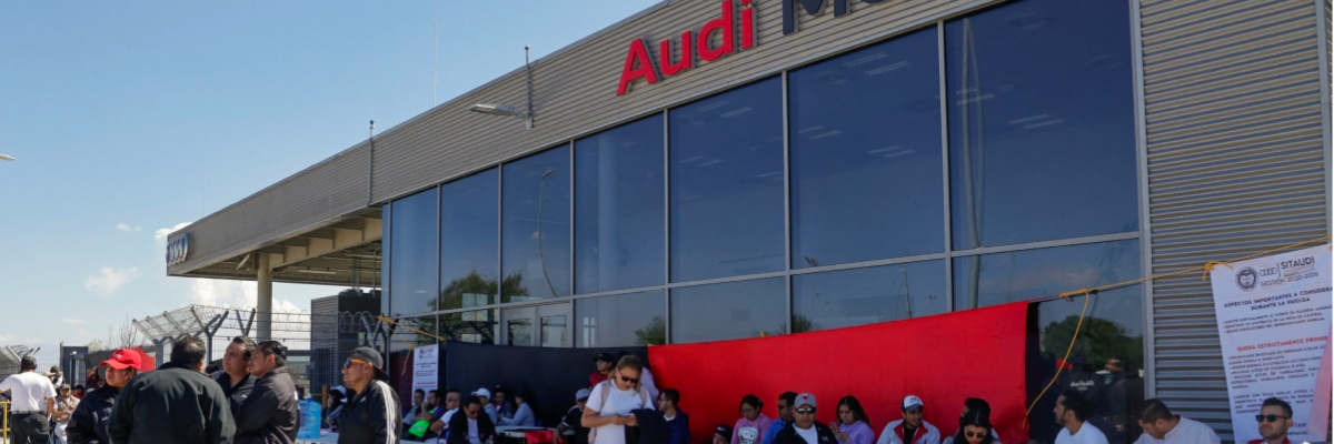 Huelga De Audi En Puebla Continúa Trabajadores Rechazan Aumento